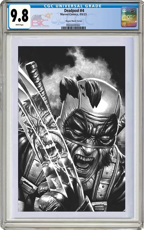 Deadpool 4 Mico Suayan Megacon Exclusive Sketch Cover
