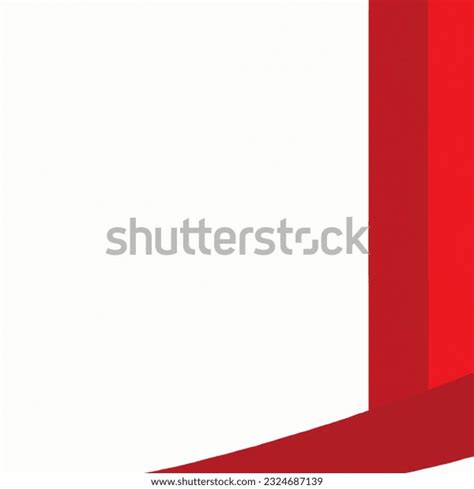 Corporate Red Simple Vertical Line Side AI Generated Image 2324687139 Shutterstock