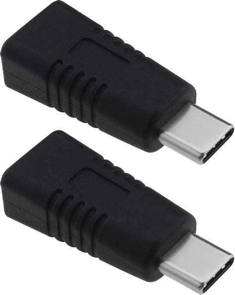 Amazon Com Micro Traders Pcs Type C Male To Mini Usb Female Adapter Support Charge Data Sync