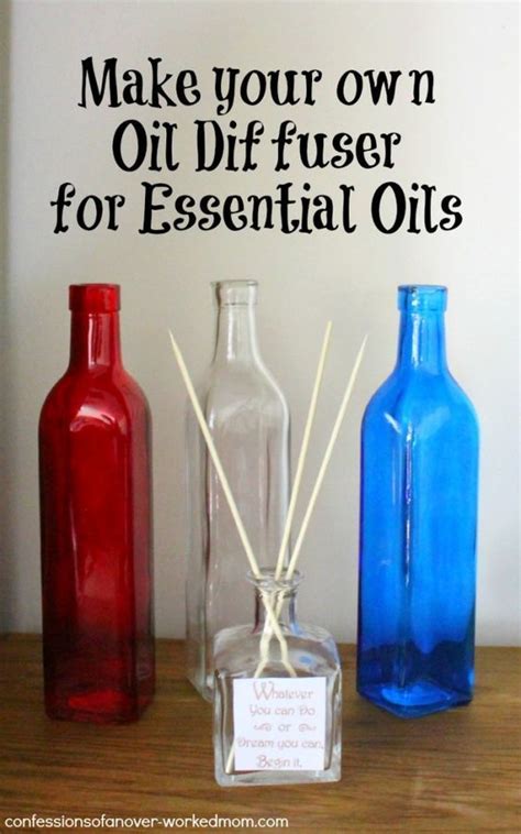 Make Your Own Oil Diffuser Confessions Of An Overworked Mom Fai Da Te Riciclo