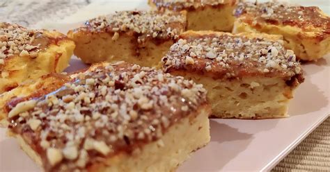 Сладкиш с грис и ябълки за 6БПВМ