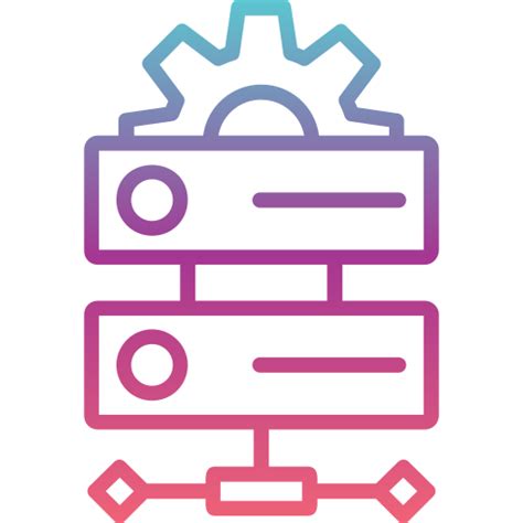 Server Generic Gradient Icon