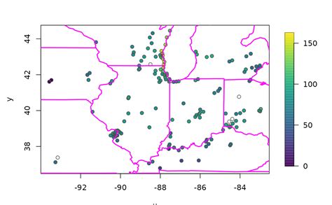 Useful Plots For Visualizing Irregular Spatial Data — Quiltplot • Fields