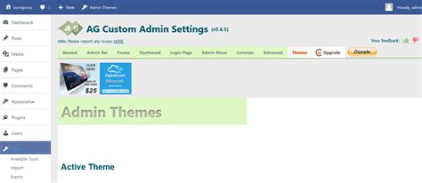Quick Tips To Customise Wordpress Admin Dashboard And Feel Fresh