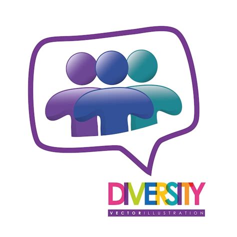 Premium Vector Diversity Concept