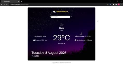 Saachi Peswani On Linkedin Weatherwand Reactjs Openweatherapi