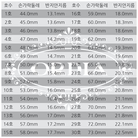 반지 사이즈 반지 호수 재는법 네이버 블로그