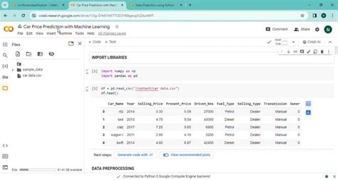 Video Niranjana Manoj On Linkedin Datascience Internshipcompleted