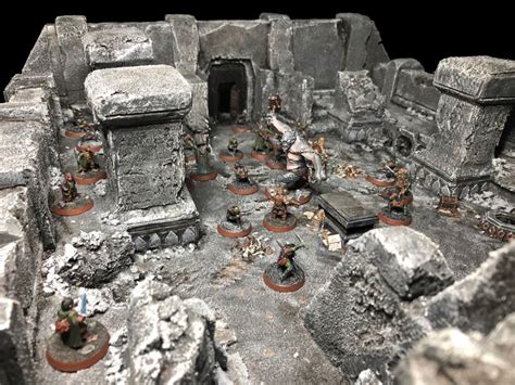 Balins Tomb Moria Lotr Wargaming Terrain Lotr Fantasy Landscape