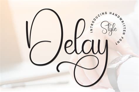 Delay Font Free Download For Web