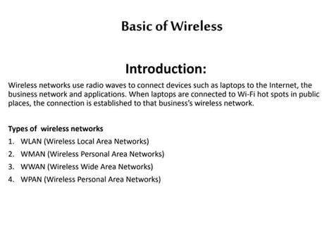 Wireless Network Architecture Pdf