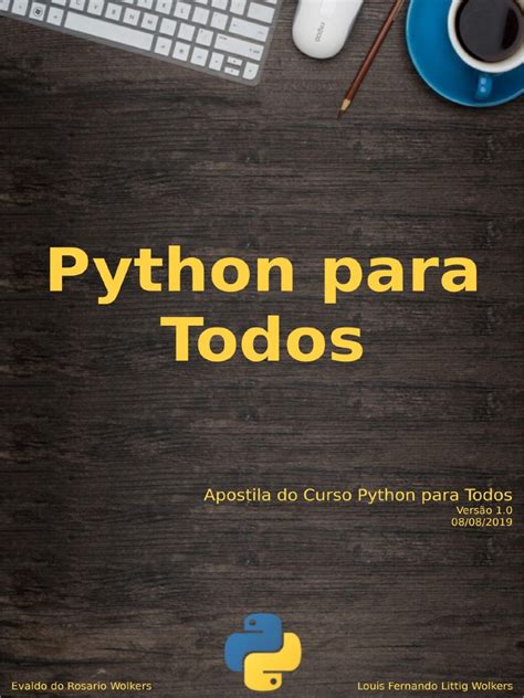 página 1 pdf python linguagem de programação microsoft windows