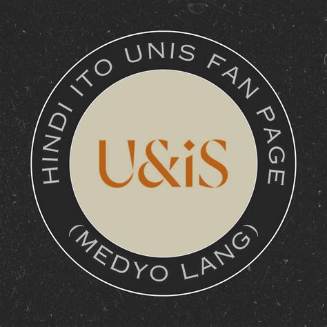 Hindi Ito Unis Fanpage