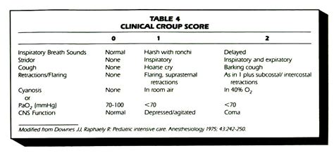 Croup Score