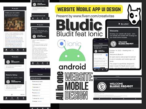 bludic themes bludit cms