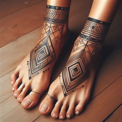 Foot Tattoo Women Stencil Stylish And Empowering Body Art Designs