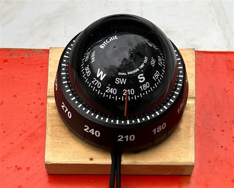 Reverse Reading Compass Small Boats