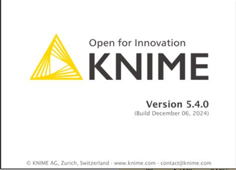 Update Knime To 54 Version Error Knime Analytics Platform Knime