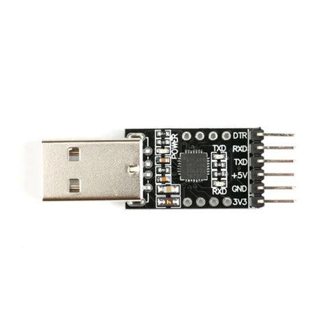 GetUSCart JESSINIE USB To Serial Adapter CP2102 Module USB To TTL Serial Adapter 6Pin USB 2 0