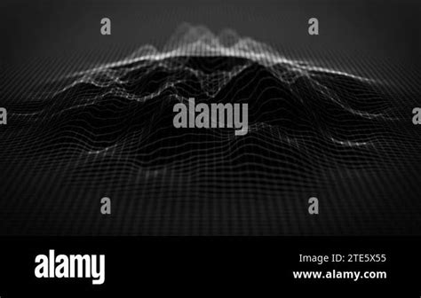 Abstract Organic Network Mesh Waving Fx Background Loop 4k Animation Of An Abstract Fractal