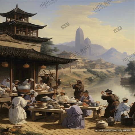 Ai创作图滕王阁古代宴会场景 古代饭店吃饭场景 茶楼古代人物 古代宴饮生活场景 古代喝酒聚会场景 古代市民百姓生活场景 古代聚会场景 古代人物代活场景 古代宴饮生活场景复原 滕王阁宴饮场景蜡像