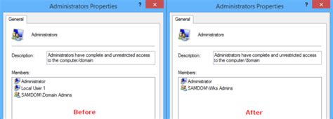 Managing Local Groups On Domain Members Via Gpo Restricted Groups