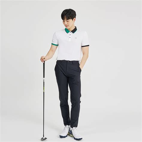 핫딜 Pgr 골프 남성 카라배색 반팔티셔츠 Gt 3320 남자 골프웨어 골프복 딜팡 골프용품 전문쇼핑몰