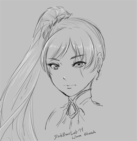 Weiss Sketch By Darkbearlab On Deviantart