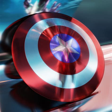 Captain America Shield Art