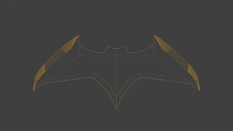 3 batarang bundle pack stl 3d models etsy