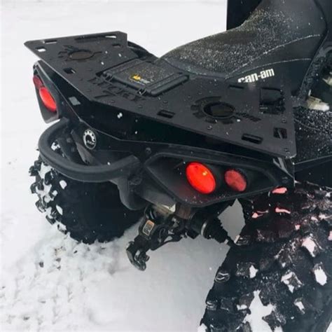 Lucky 7 Can Am Renegade And Xmr Rear Rack W Storage Case 500 570 800