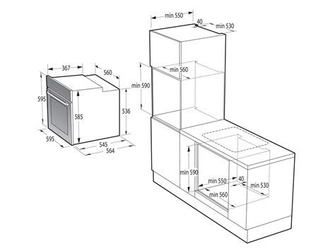 Gorenje BOS6737E13X Backofen Edelstahl