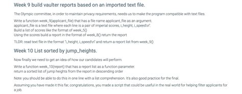 Solved Week Get Basic Information The First Step In Chegg