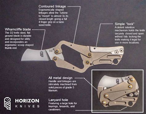Carry Around This Nano Morphing Folding Knife That Opens To Give You A