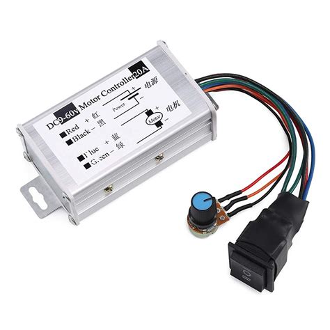 Snapklik Com PWM DC Motor Speed Controller Brush Motor Driver Controls Module DC V V V