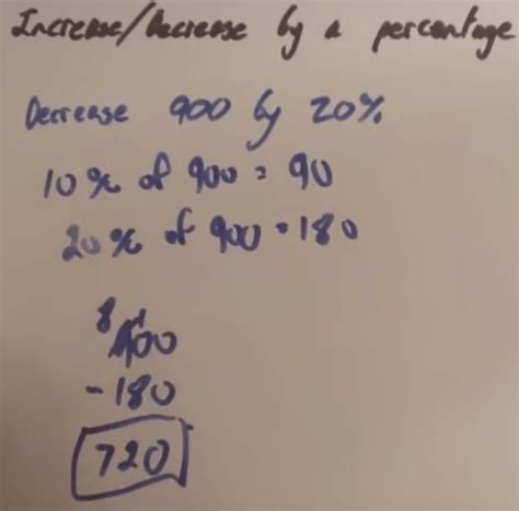 Increasing Or Decreasing By A Percentage Video Corbettmaths