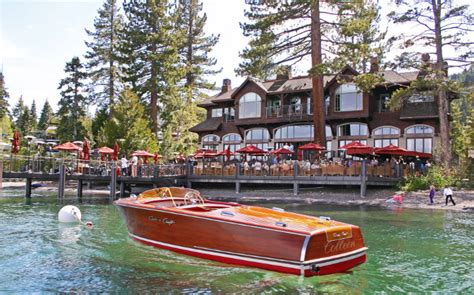 Lake Tahoes Timeless Beauty And The Sunnyside Lodge With Chris Craft