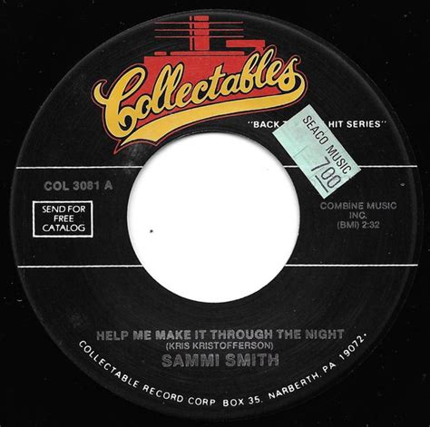 Sammi Smith The Duals Help Me Make It Through The Night Stick Shift Releases Discogs