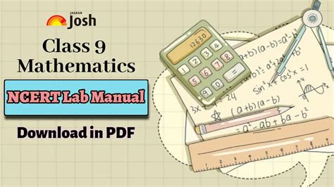 Cbse Class 9 Maths Lab Manual Pdf Download The Class 9 Maths Practical Book In Pdf