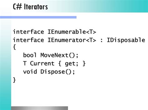 Ppt Exploring Iterators And Generators In Programming Powerpoint