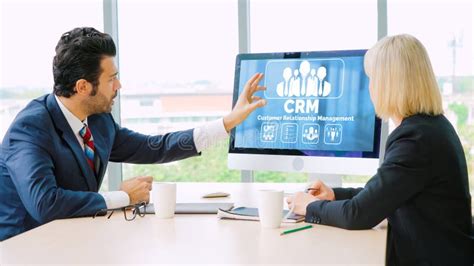 Customer Relationship Management System On Modish Computer For Crm