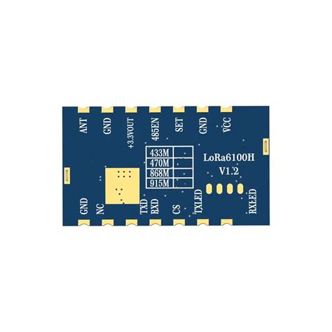 2w Uart Lora Module With Llcc68 Chip For Mesh Network Lora6100ii G Nicerf