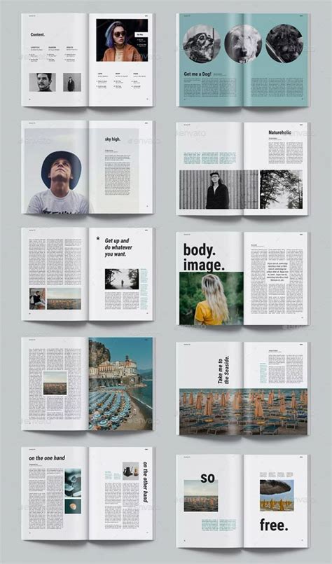 8 Modern Multipurpose Magazine Templates Ksioks Magazine Layout Design Magazine Design