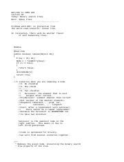 Understanding Binary Search Trees And Splay Trees Lecture Course Hero