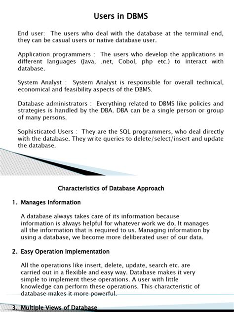 Introduction Dbms Pdf Databases Information Management