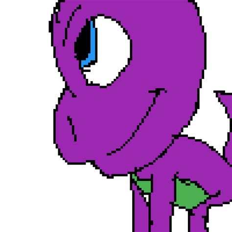 Pixilart Barney Sonic Movie Style By Sonicfan2009