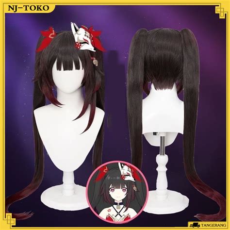 Jual 70 Cm Wig Robin Hsr Kualitas Tinggi Wig Sparkle Wig Honkai Star Rail Robin Hsr Wig