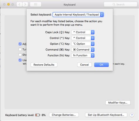 Keyboard Why Doesn T The Disabling Of The Caps Lock Key Have Any Effect Ask Different
