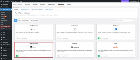 Post Update With Form Submission In Fluent Forms Wp Manage Ninja