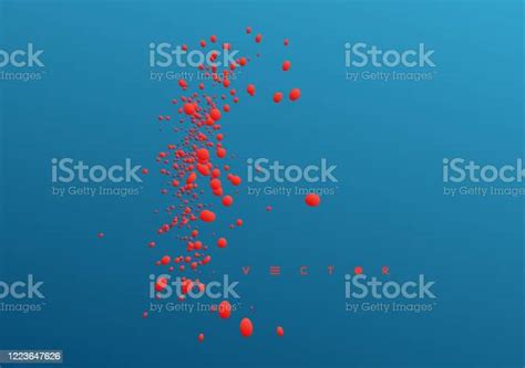 부동 액체 방울 유체 모양추상화려한 배너 거품이있는 미래 지향적 인 구성 광고 마케팅 또는 프리젠 테이션을위한 3d 벡터 일러스트 레이션 3차원 형태에 대한 스톡 벡터 아트